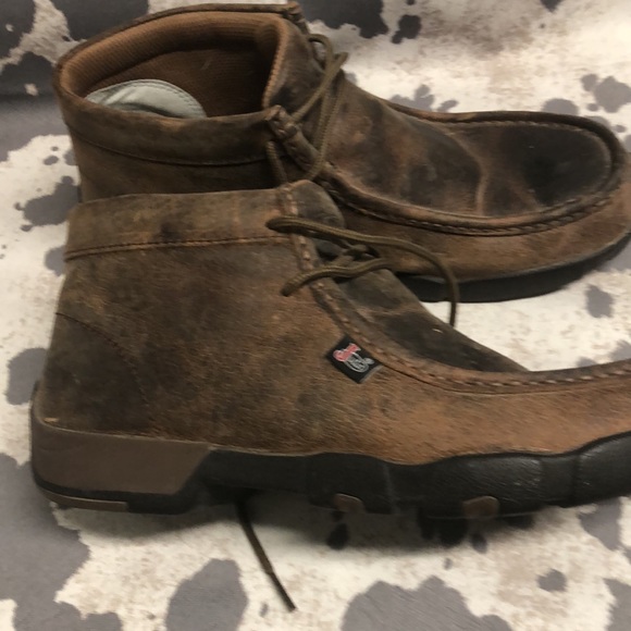 Justin Boots | Shoes | Mens Justin Chukkas Size 9 Gently Used Lots Of ...